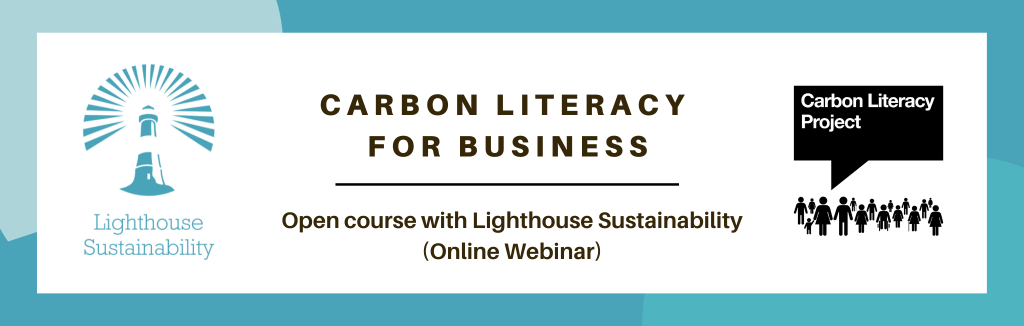 Carbon Literacy Training for Business | Lighthouse Sustainability